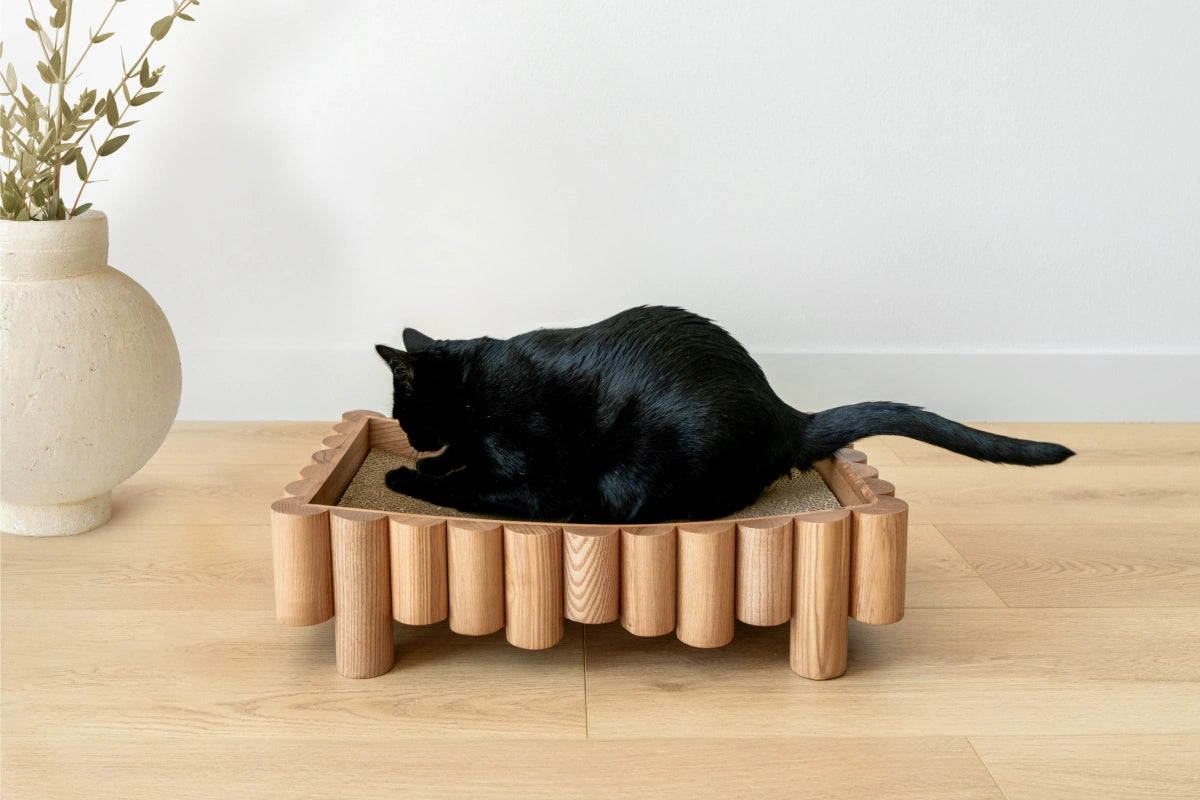 Bambu Modern Wooden Cat Scratcher For Beautiful Homes | MAU – Mau