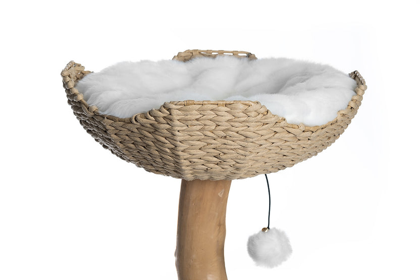 Uni Basket – Wooden Cat Tree - Unique Cat Tree – Cat Tower | Mau