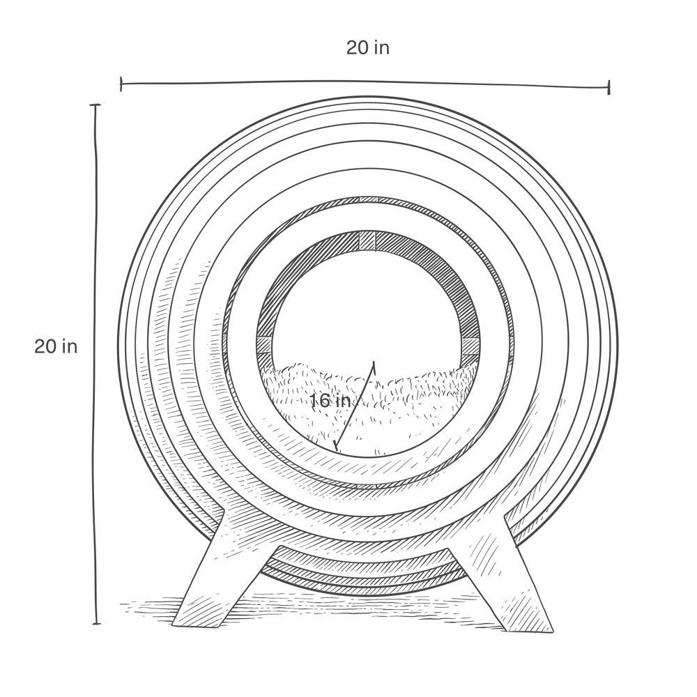 Modern Sphere Cat Bed, Wooden Cat Bed, Cat Bed Cave | Mau