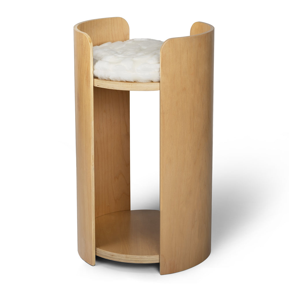 Castillo Cat Tree For Large Cats, Sleek Wooden Cat Tree, Modern Design ...